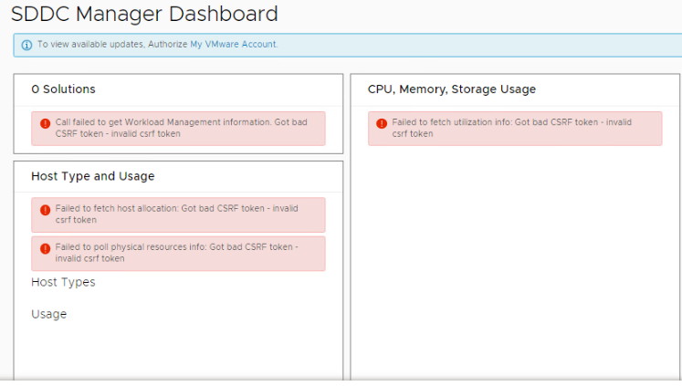 VCF 4–SDDC Manager Error – Welcome to VirtualRove.COM