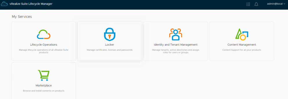 VMware vRLCM 8.1 – Part2: vRLI, vRNI, vROPS & vRB deployment – Welcome ...