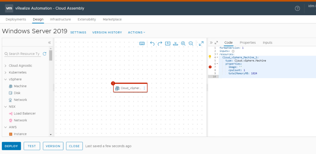 VMware vRealize Automation 8.1 – Part5: Blueprints – Welcome to ...