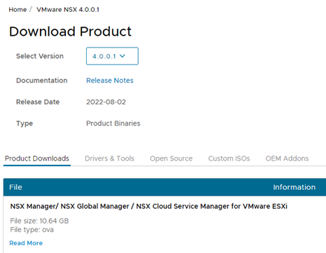 NSX 4.0 Series Part1-NSX Manager Installation – Welcome to VirtualRove.COM