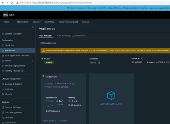 NSX 4.0 Series Part2-Add a Compute Manager & Configure the NSX VIP ...
