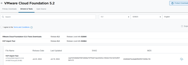 VMware VCF 5.2 – Onboarding existing vSphere infra into VCF – Welcome ...